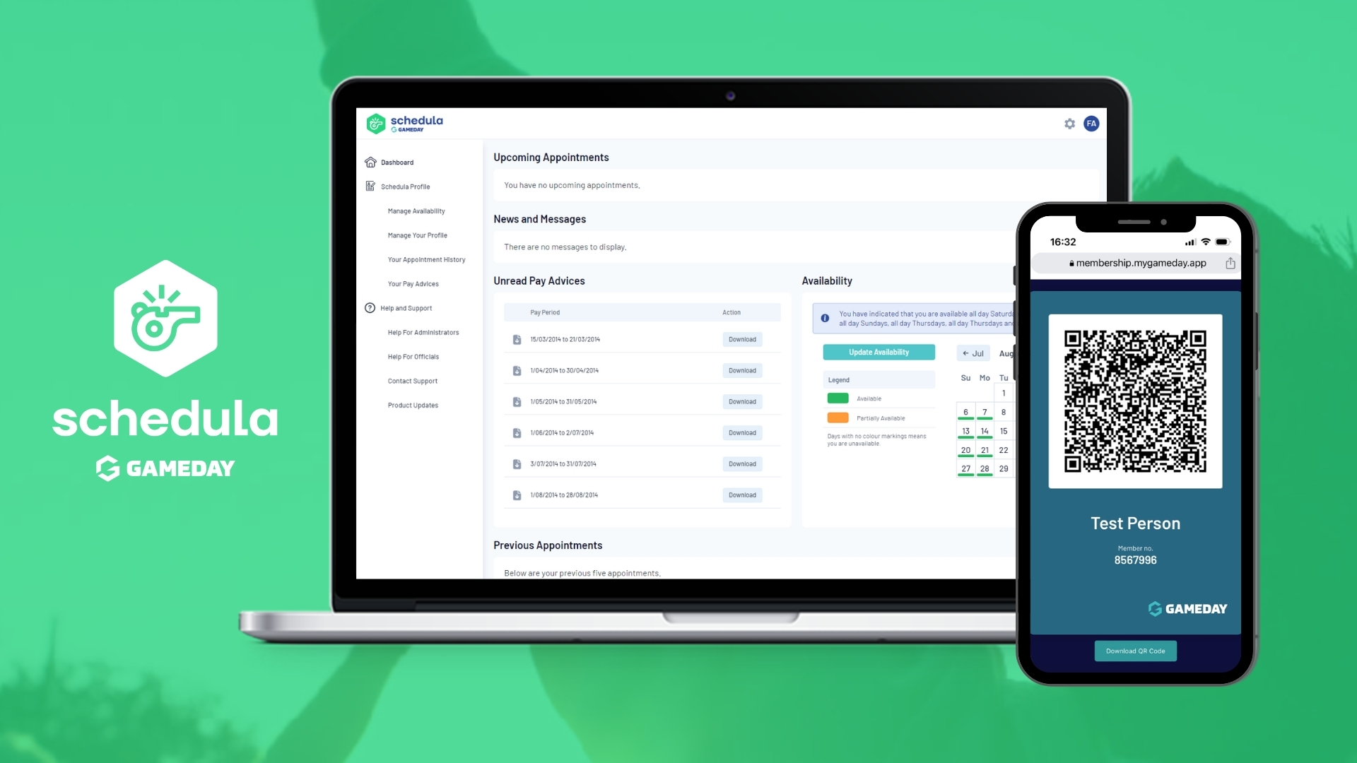 Match Official Management Software | GameDay